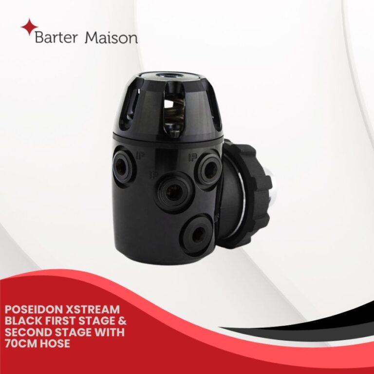Poseidon Xstream Black G5/8 1st Stage Regulator - Diving Equipment ...
