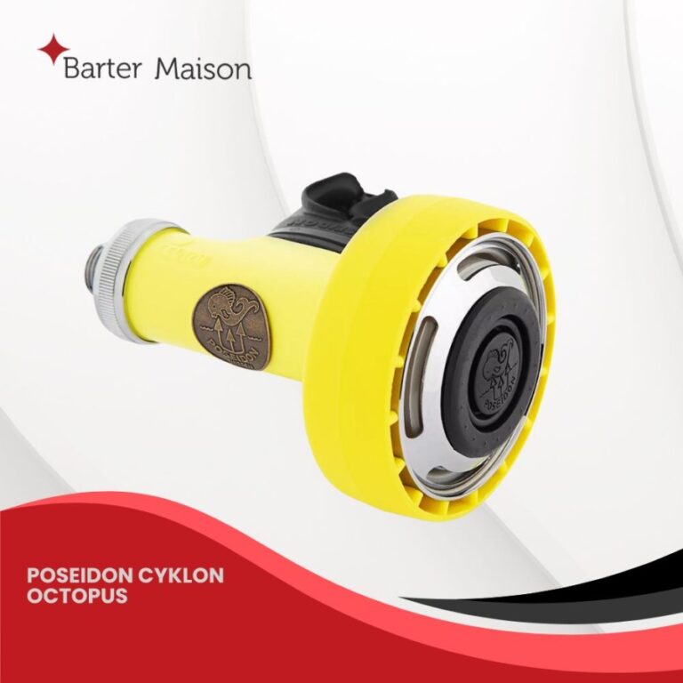 Poseidon Cyklon 5000 Black 2nd Stage Regulator - Diving Equipment ...